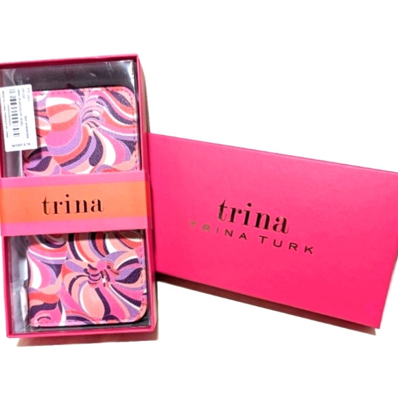 Trina Turk | Bags | Nwt In Box Trina Zip Around Wallet | Poshmark